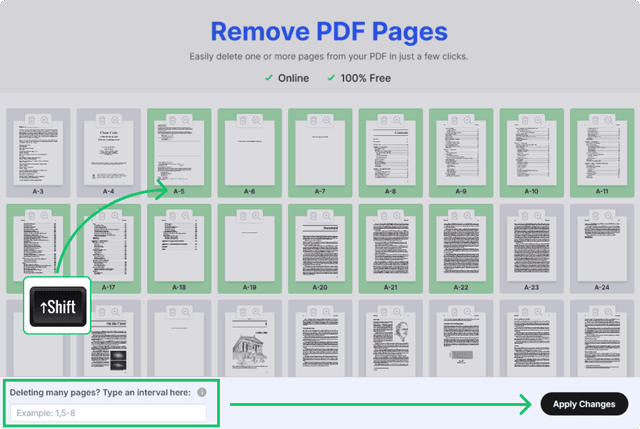 Remove PDF Pages | Delete Unwanted Pages for Free