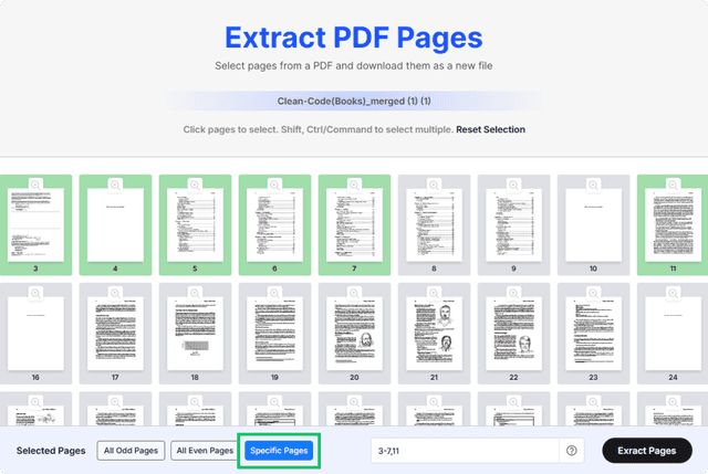 Extrair Paginas PDF | Grátis, Rápido e Online