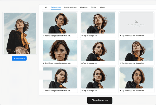 AI Reverse Image Search | Face Search Person by Photo