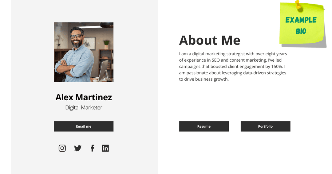 How to Write a Professional Bio (Plus Examples, Tips, and Templates)