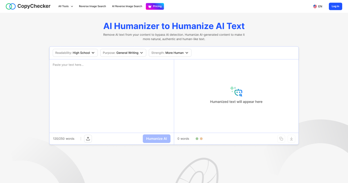 Free AI Humanizer | Convert AI Text to Human-Like Content