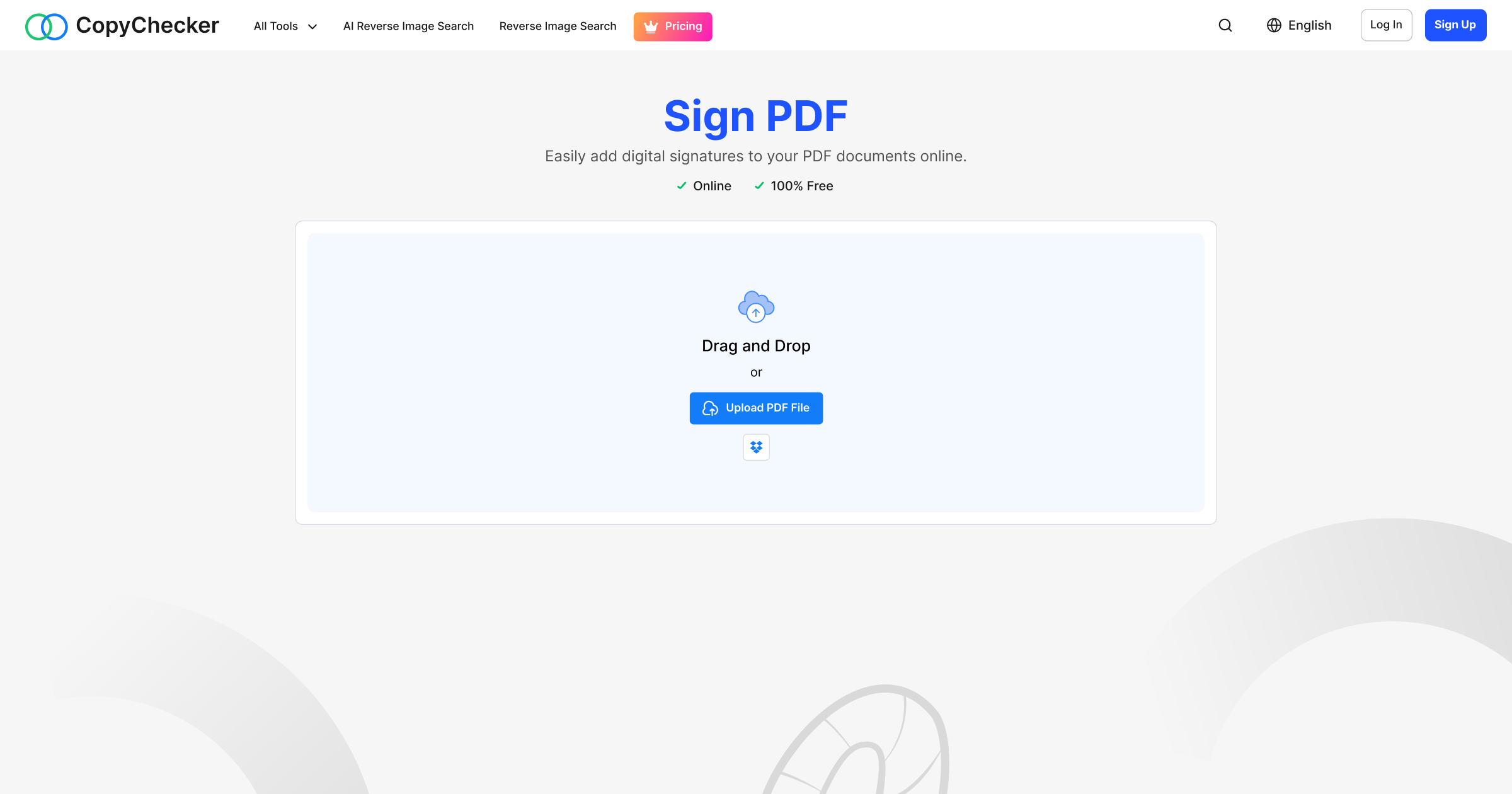 Sign PDF Online - Fill, Edit, and E-Sign PDFs Easily